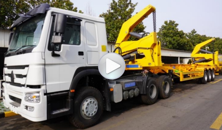 Howo Trucks for Sale Harare | Container Side Lifter Truck in Zimbabwe ...
