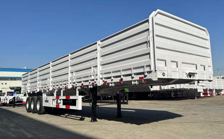 60 Ton Side Wall Trailer | Tri Axle Grain Trailer for Sale in Zimbabwe