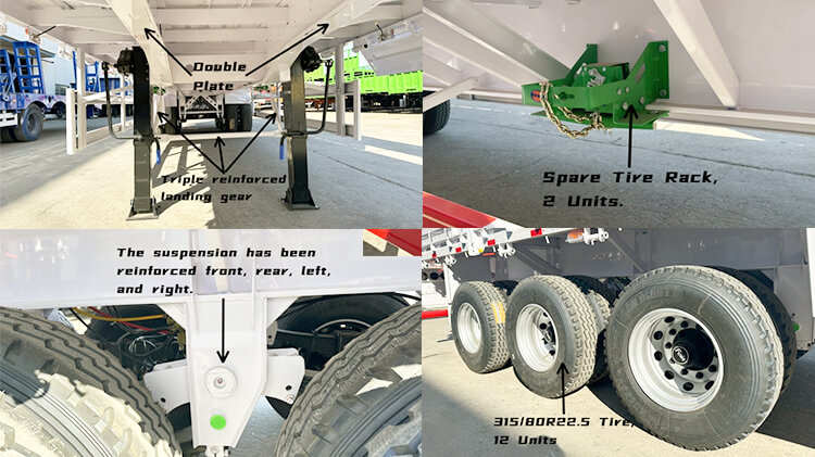 60 Ton Side Wall Trailer | Tri Axle Grain Trailer for Sale in Zimbabwe