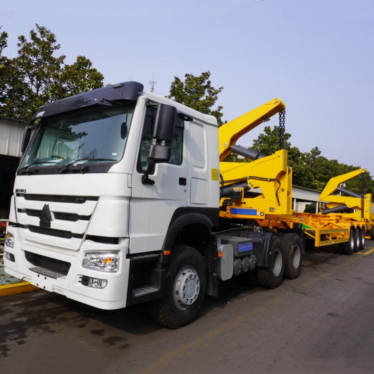 Howo Trucks for Sale Harare | Container Side Lifter Truck in Zimbabwe ...